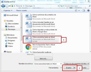 Cómo combinar diferentes documentos de Word en un único documento